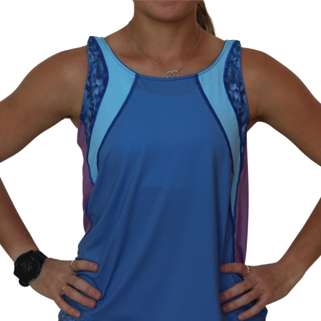 SWEET BLUE - TANK TOP – FLOK Sportswear